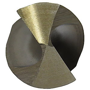 Drill America 15.00mm Cobalt Reduced Shank Drill Bit with 1/2" Shank, D/ACO Series