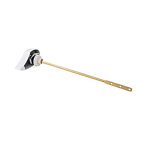 Hibbent Toilet Handle Tank Flush Lever Replacement Compatible with TOTOTHU004-CP Trip Lvr for ST701, CST854, CST884,Side Mount Toilet Flush Handle, Toilet Trip Lever, Toilet Repair Handle, White