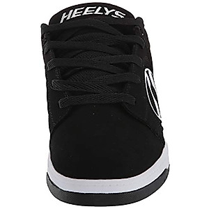 Heelys Men's Voyager Tennis Shoe, Balck/White, 9 M US