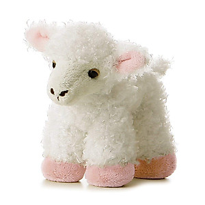 Aurora Plush 8" Mini Flopsies Bundle, Bitty Bunny & Lana Lamb, Brown