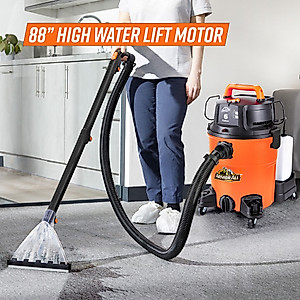 Armor All 6-Gallon* 5.5 Peak HP† 3-in-1 Wet/Dry/Upholstery Shampoo Vacuum Cleaner – VK609PFR 0901