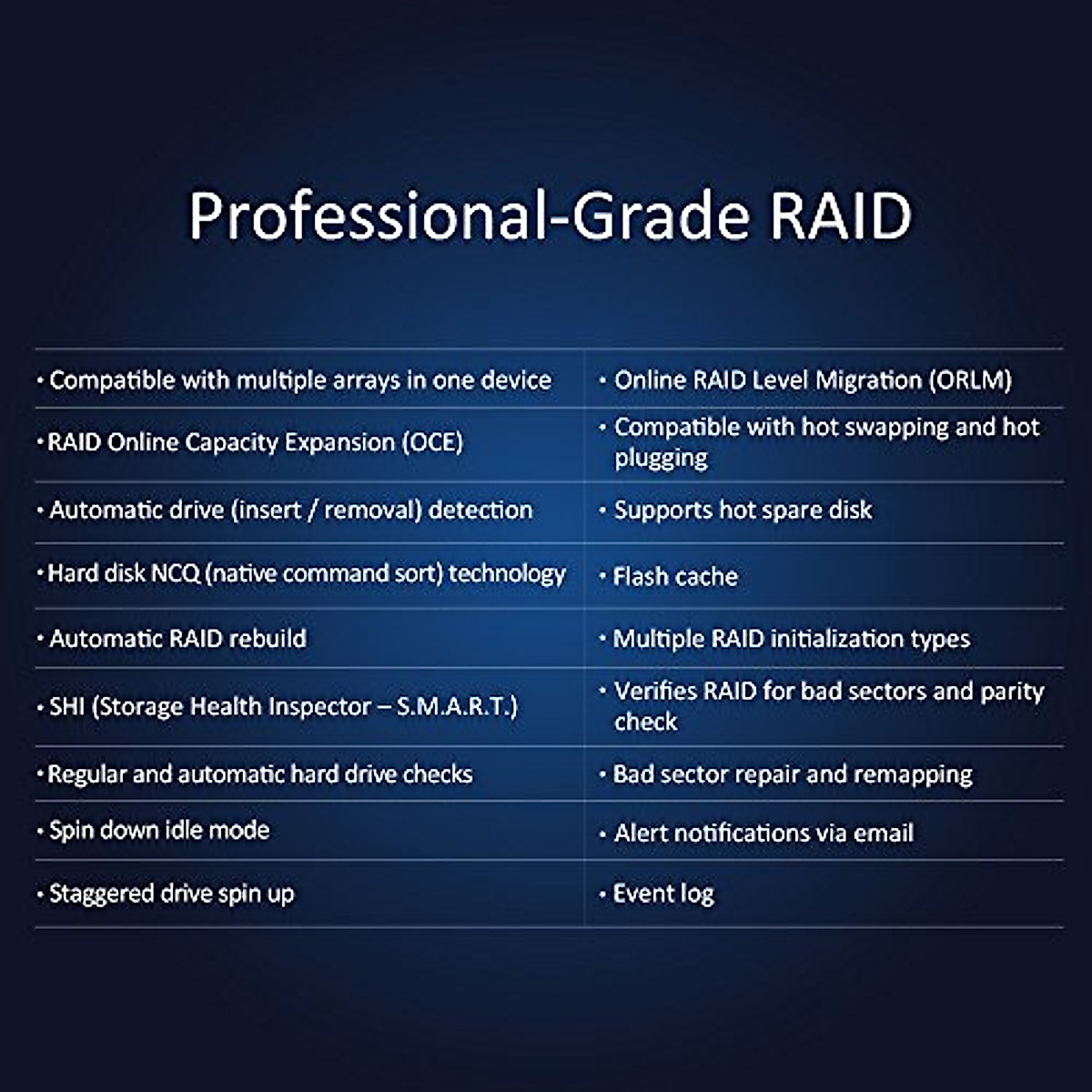 TERRAMASTER D5 Thunderbolt 3 Professional-Grade 5-Bay External Hard Drive Enclosure RAID 0/RAID1/RAID5/RAID10/JBOD Hard Disk RAID Storage (Diskless)