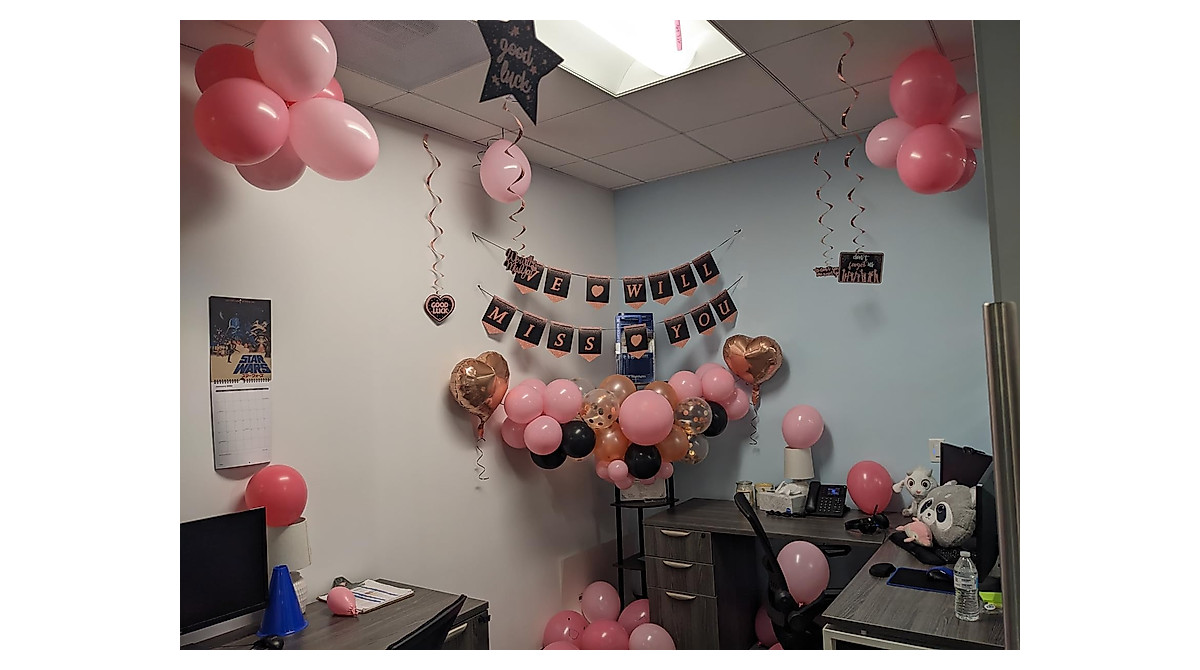 Rose Gold Farewell Party Decorations for Memorable Goodbyes