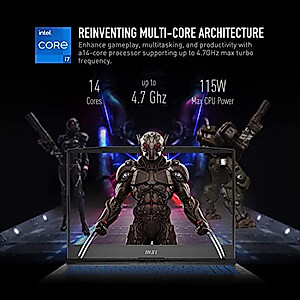 MSI Pulse GL66 Gaming Laptop, 15.6 inch FHD 144Hz Display, 14 Core Intel Core i7-12700H, GeForce RTX 3070 Graphics, 32GB RAM, 2TB NVMe SSD, RGB Gaming Keyboard, Window11 Home, Bundle with JAWFOAL