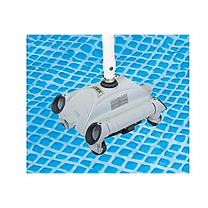 Intex 2800 GPH Above Ground Pool Sand Filter Pump and Automatic Pool Vacuum