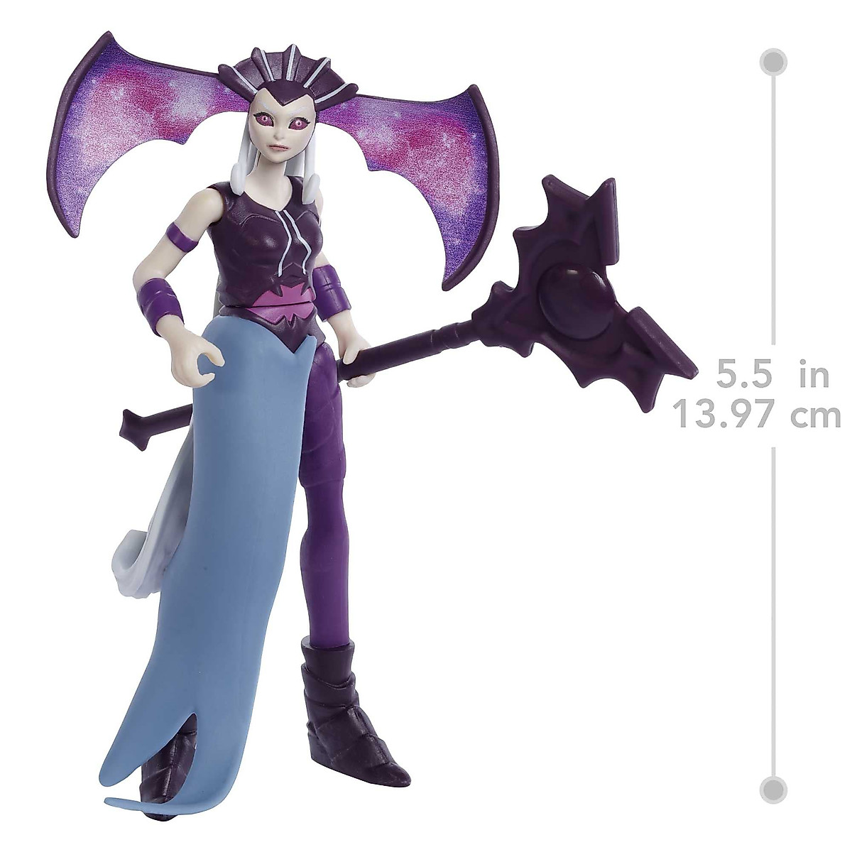 Masters of the Universe He-Man and The Toy, Evil-Lyn Action Figure, Power Attack Move and Accessory, Motu Villain Character​​​​