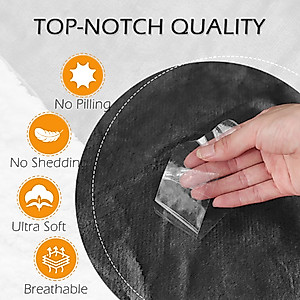 VIECOMOA Sherpa Fleece Throw Blanket for Couch (50"x 60", Dark Grey), Dual Sided Warm Thick Plush Blankets and Throws for Winter Super Soft Cozy Fuzzy Blanket for Baby Kids Infant Nursery