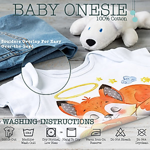 Generic Personalized Baby Onesie Gift for Girl/Boy w/Name - Customized Funny Babies Bodysuit/Clothes - Custom Infant White Romper Shower Christmas Gifts C1, Newborn, 6M, 12M, 18M, 24M