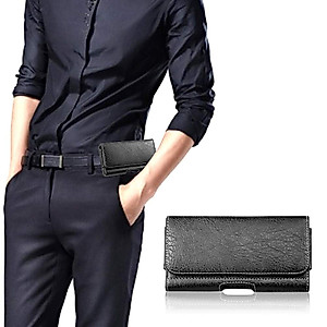 eBigValue Cell Phone Clip Holster with Card Slot for Moto G 5G 2023, Moto G Pure, Moto G Stylus 5G, Galaxy Note 20 Ultra