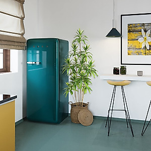 Lambye Artificial Trees Faux Lucky Bamboo with 13 Heads in Plastic Pot, 5.4 Feet Fake Trees Faux Greenery Plants Perfect for Indoor Outdoor Home Office Garden Decoration