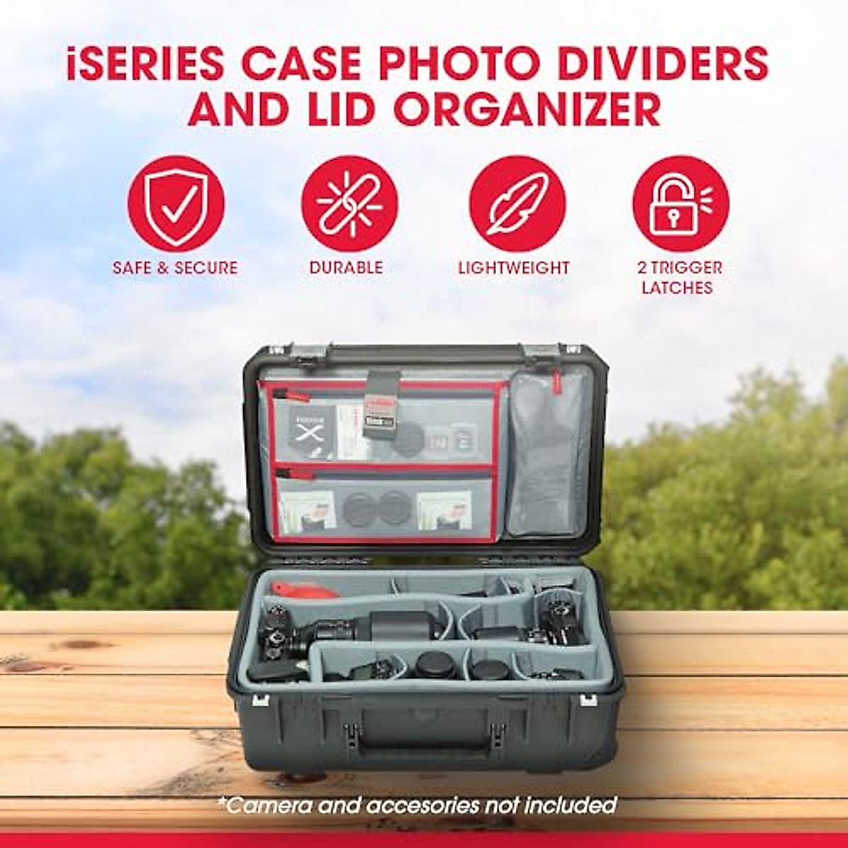 SKB Airline Approved Case with Photo Dividers