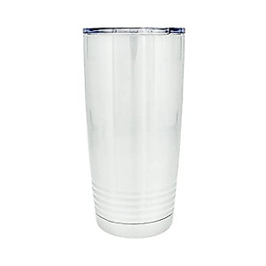 ThisWear Class of 2023 Mug Senior 2023 20oz Stainless Steel Insulated Travel Mug With Lid White