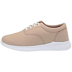 Propét Women's Flicker Sneakers, Tan, 8 Medium US