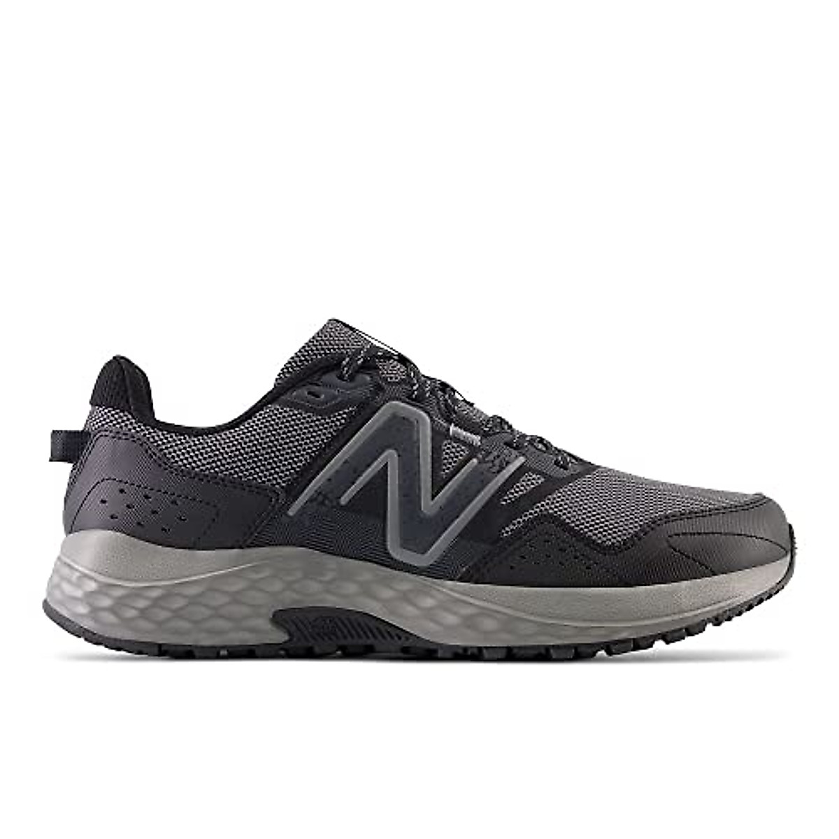 New Balance Men's 410 V8 Trail Running Shoe, Phantom/Black/Castlerock, 14 X-Wide