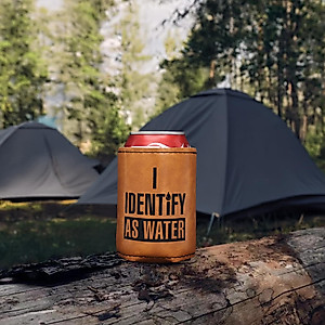 Viteorgl-Dad Birthday Gifts, Dad Gifts for Birthday, Impeccable Birthday Gifts for Dad，Men,Gifts for Dad's Special Day， Cool gift-Unique Gifts for Men，Dad Birthday Gifts-Leather Can Cooler 12 OZ