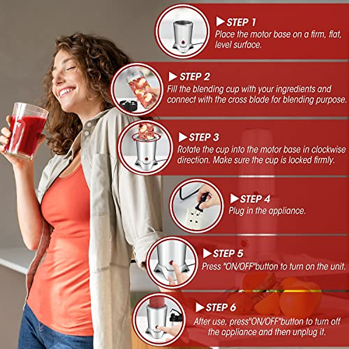 1200W Personal Bullet Blender for Shakes and Smoothies, Regenerate Nutri Aluminum Large Capacity Mixer with Blending & Grinding Blades for Kitchen, Tritan 34+17 Oz Travel Bottles for Fruits, Vegetables, Coffee, Countertop, Silver