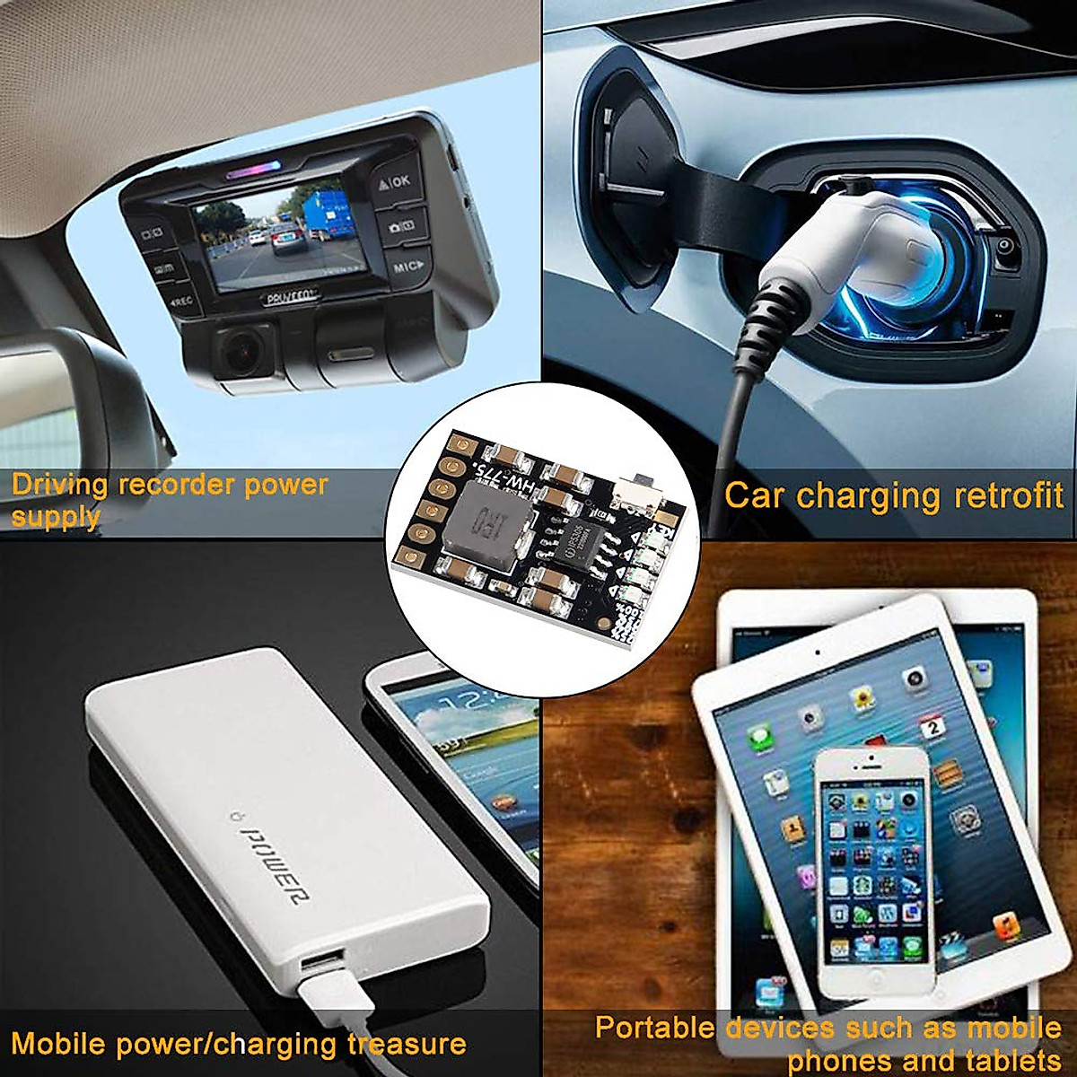 8PCS 2A 5V Charge Discharge Integrated Module 3.7V 4.2V for 18650 Lithium Battery Charging Boost Mobile Power Supply Charge and Discharge Protection Converter Protection PCB Board Module