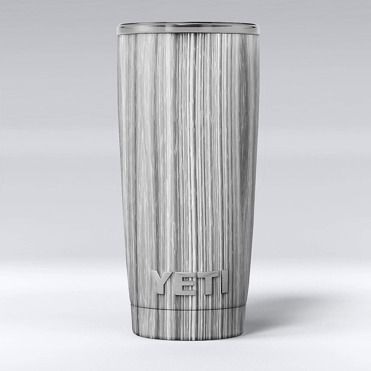 Design Skinz Textured Gray Dyed Surface - Skin Decal Vinyl Wrap Kit Compatible with The Yeti Rambler Cooler Tumbler Cups