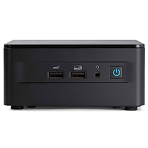 Intel NUC 11 Pro Kit BNUC11TNKI50001 Home & Business Mini Desktop i5-1135G7 4-Core, 16GB RAM, 1TB PCIe SSD, Iris Xe, WiFi, Bluetooth, HDMI, USB 3.2, Black, Win 10 Home with Hub