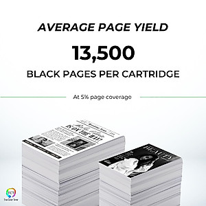 TCT 651A Black Toner Cartridge 2 Pack - Premium Compatible Replacement for HP 651A CE340A Black Works with HP Color Laserjet Enterprise 700 MFP M775dn M775f M775z M775z+ Printers (13,500 Pages)