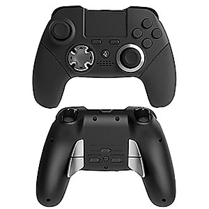 Mayfan Elite Controller with Back Paddles for PS4, 6 Axis Sensor Modded Custom programmable Dual Vibration Elite PS4/PS3 Wireless Game Controller Joystick For FPS Games