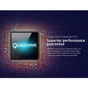 KuWFi Outdoor WiFi Access Point, High Performance 2.4G 300Mbps Waterproof Outdoor Base Station with 2 Antennas Support Wireless AP/WiFi Repeater