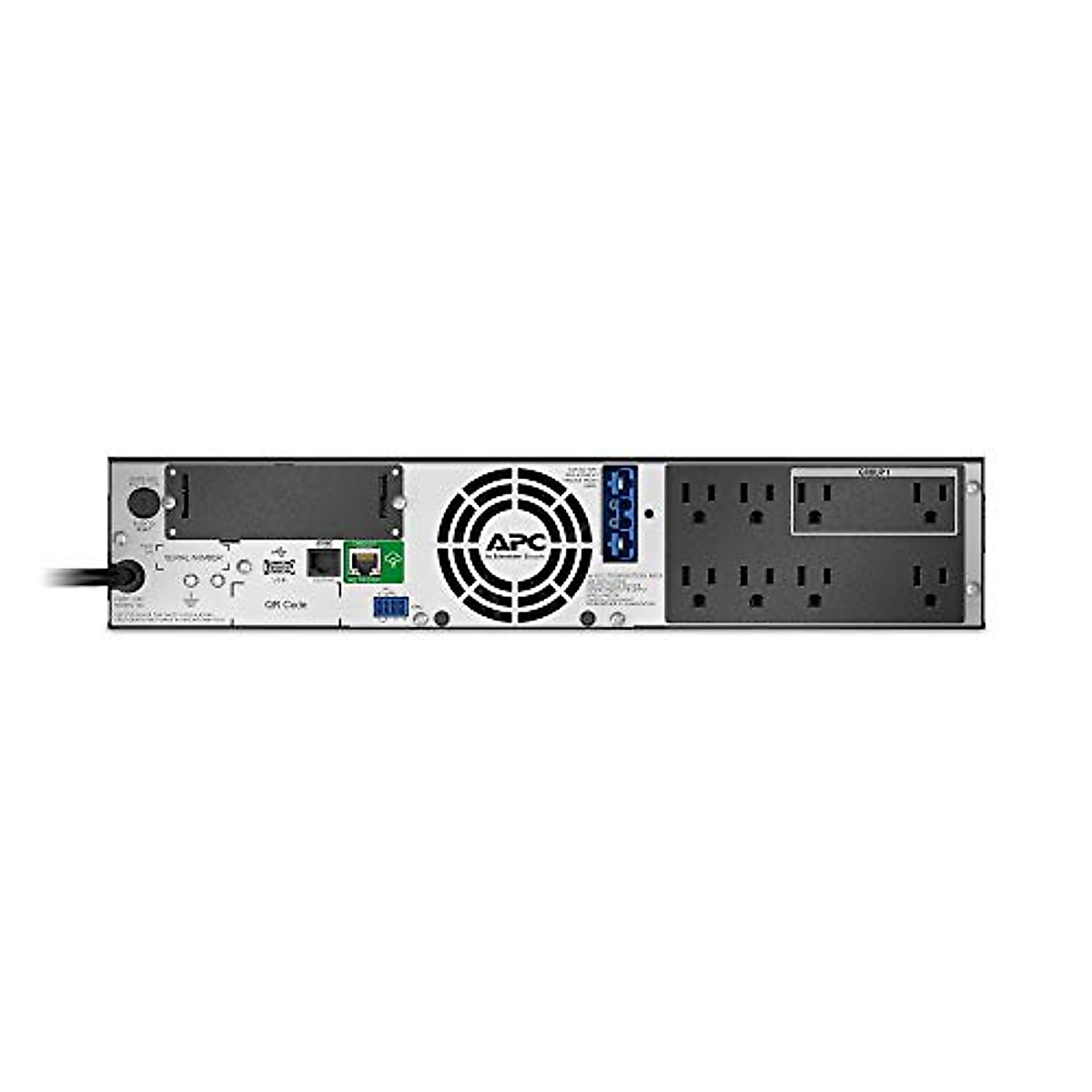 APC Network UPS, 750VA Smart-UPS Sine Wave UPS with Extended Run Option, SMX750C, Tower/2U Rackmount Convertible, Line-Interactive, 120V