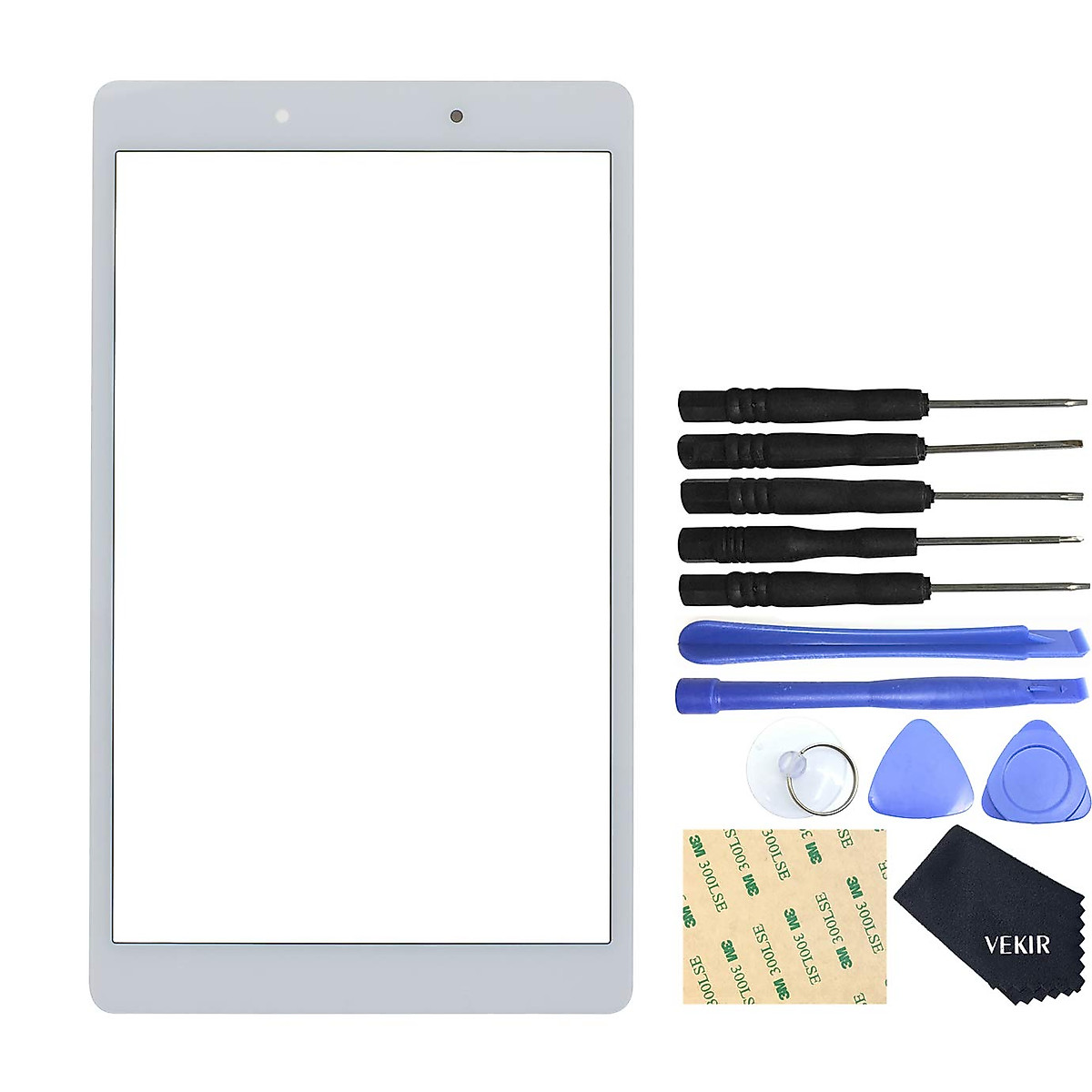 SM-T290 Glass Screen Replacement for Samsung Galaxy Tab A 8.0 2019(Wi-Fi) White