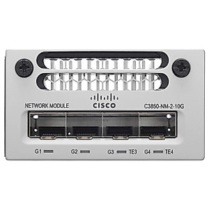 Cisco C3850-NM-2-10G C3850 4 X GB ETH, 2 X 10GGB ETH Module - New Open Box