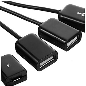Hemobllo 1 Set Laptop Port Hubs Keybar Adaptador Universal LAN Port Hubs USB Hub Blackets Hub Hub Noire U Disk USB Drive Hub Converter Cable Keypad Extender USB Splitter Cell Phone Adapter