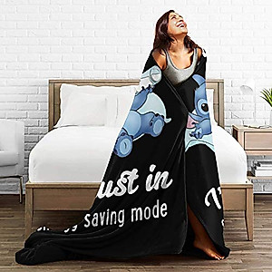 Anime Cartoon Blanket,Christmas Super Soft Flannel Throw Blanket Warm Comfortable Blanket Gifts for Kids Adults All Season 50*40