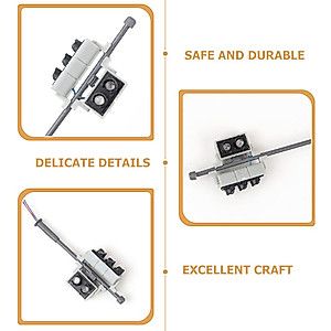 GANAZONO Scale Miniature Traffic Light Model 1：25 Scale Railroad Train Signals Model Green-Yellow-Red Traffic Lights for Train Sand Table Layout Accessory Scale Train Accessories