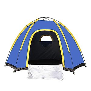 Toxz Tent for Camping 3-4 Person Lightweight Backpacking Outdoor Tent with Carrying Bag,Waterproof Ventilation Anti-UV,Easy Setup(Ship from US!)