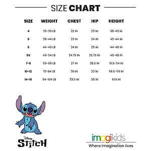 Disney Lilo & Stitch Little Girls Mesh Cosplay Short Sleeve Dress Blue 5