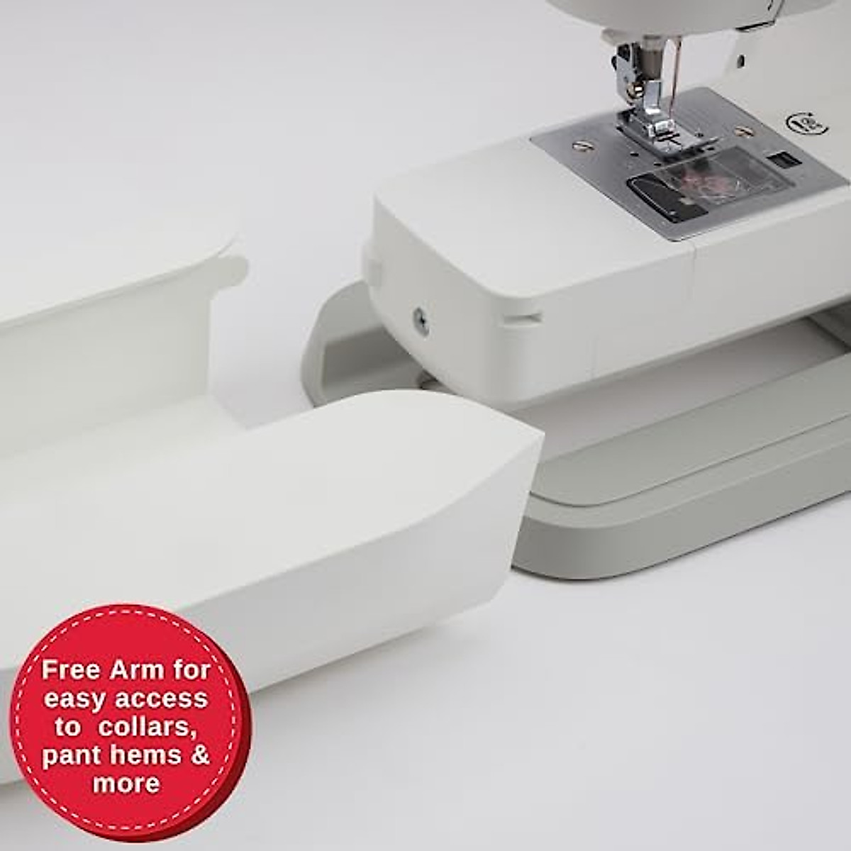 SINGER M1150 Lightweight & Portable Sewing Machine With 45 Stitch Applications, LED Light & 1-step Buttonhole | Used for Mending and Sewing