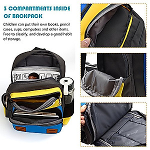 ArcEnCiel Kid's Backpack (Yellow and Blue)