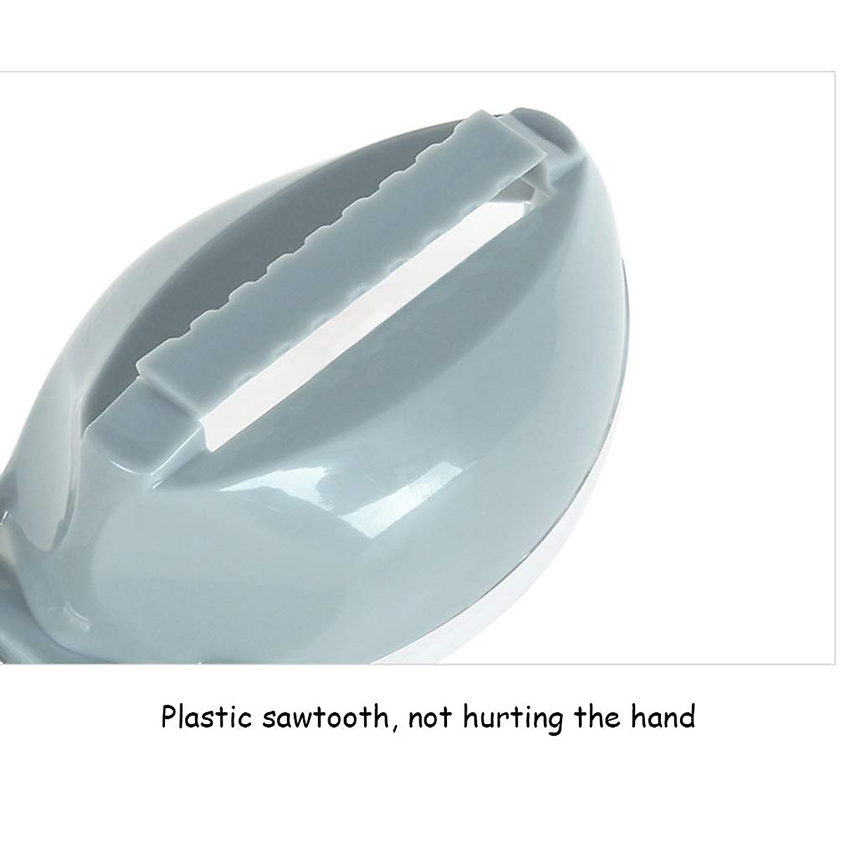 Fish Scaler Scraper Remover, Wosoova Seafood Knives Kitchen Tool for Faster and Easier Fish Scales Skin Removing Peeling (Plastic)