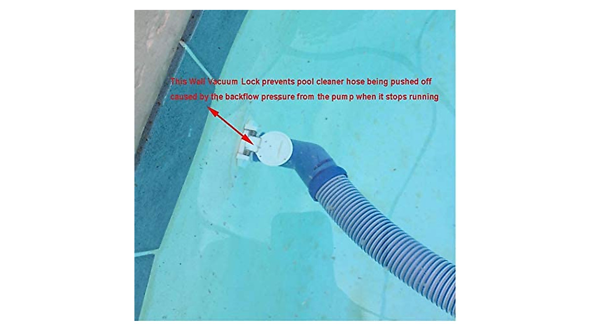 ATIE W400BWHP, GW9530 White Free Rotation Pool Vacuum Vac Lock Safety ...