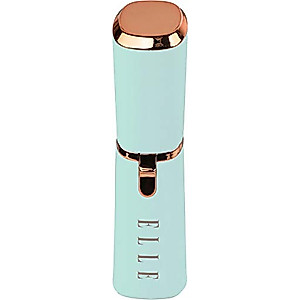 Elle Painless Hair Remover - Built-in LED Light, Removes Lip, Chin, and Cheek Hair, Suitable for All Skin Types (Mint)