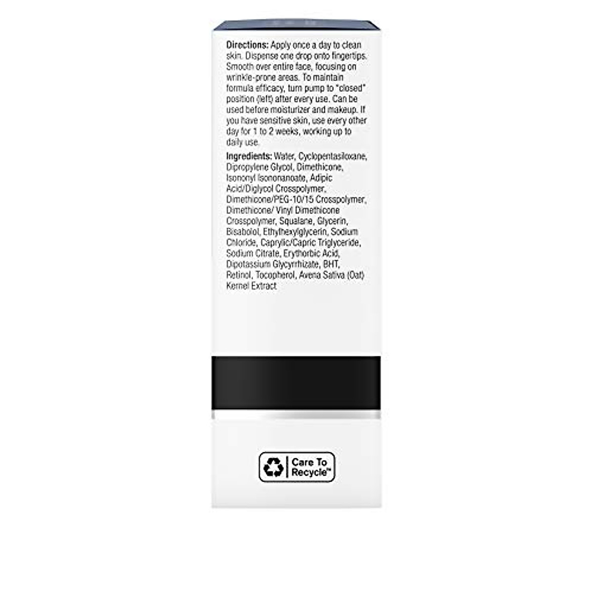 Neutrogena Ageless Intensives Anti-Wrinkle Retinol Serum, Deep Wrinkle Daily Serum with Retinol SA, Vitamin E, and Vitamin A, Anti-Wrinkle Serum Treatment, 1 fl. oz
