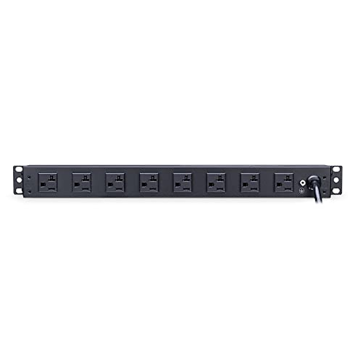 CyberPower RKBS20S2F8R Rackbar Surge Protector, 120V/20A, 10 Outlets, 15 Foot Power Cord, 1U Rackmount