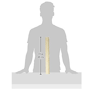 Magic Cover Premium Self Adhesive Vinyl Shelf and Drawer Liner, 18''x15', Granite Sand