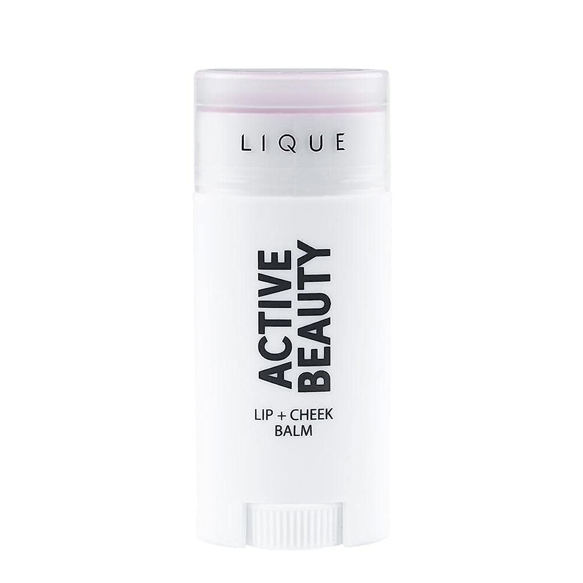 LIQUE Active Lip & Cheek Balm Makeup Stick, Lightweight & Hydrating, Sheer Color with Buildable Coverage, Natural-Looking, Dewy Finish, Vegan Formula, Resilient, 0.49 Oz.