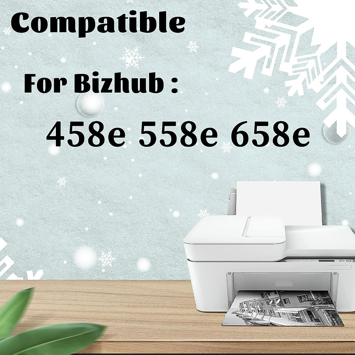 Compatible Replacement for Konica Minolta TN516 Toner Cartridge, High Yield for Bizhub 458e 558e 658e Printer Black-2 Pack