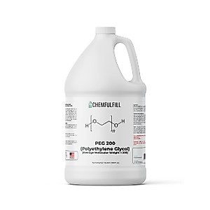 Chemfulfill PEG 200 – Polyethylene Glycol 200 (PEG200) (Gallon (128 fl oz))