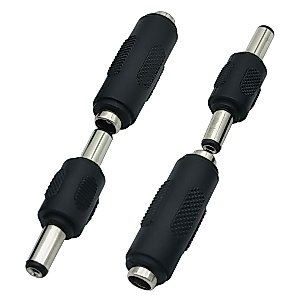 AILTECK 12V 5.5 x 2.1mm Female to Female DC Power Connector Adapter, Male to Male Power Plug Jack for Led Strip Light CCTV Camera