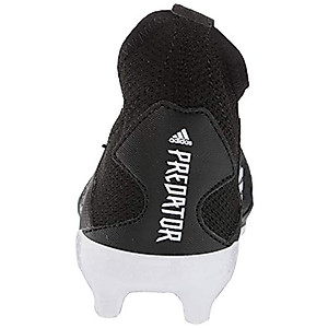 adidas Firm Ground Predator Freak .3 Soccer Shoe (boys) Black/White/Black 6 Big Kid