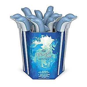 Genuine Fred MUNCHTIME Dolphin Chopsticks, gray, pair