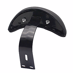 VOSAREA E-Bike Backrest Durable Black Backrest Saddle Cushion Back Support for E-Bike Electric Bike