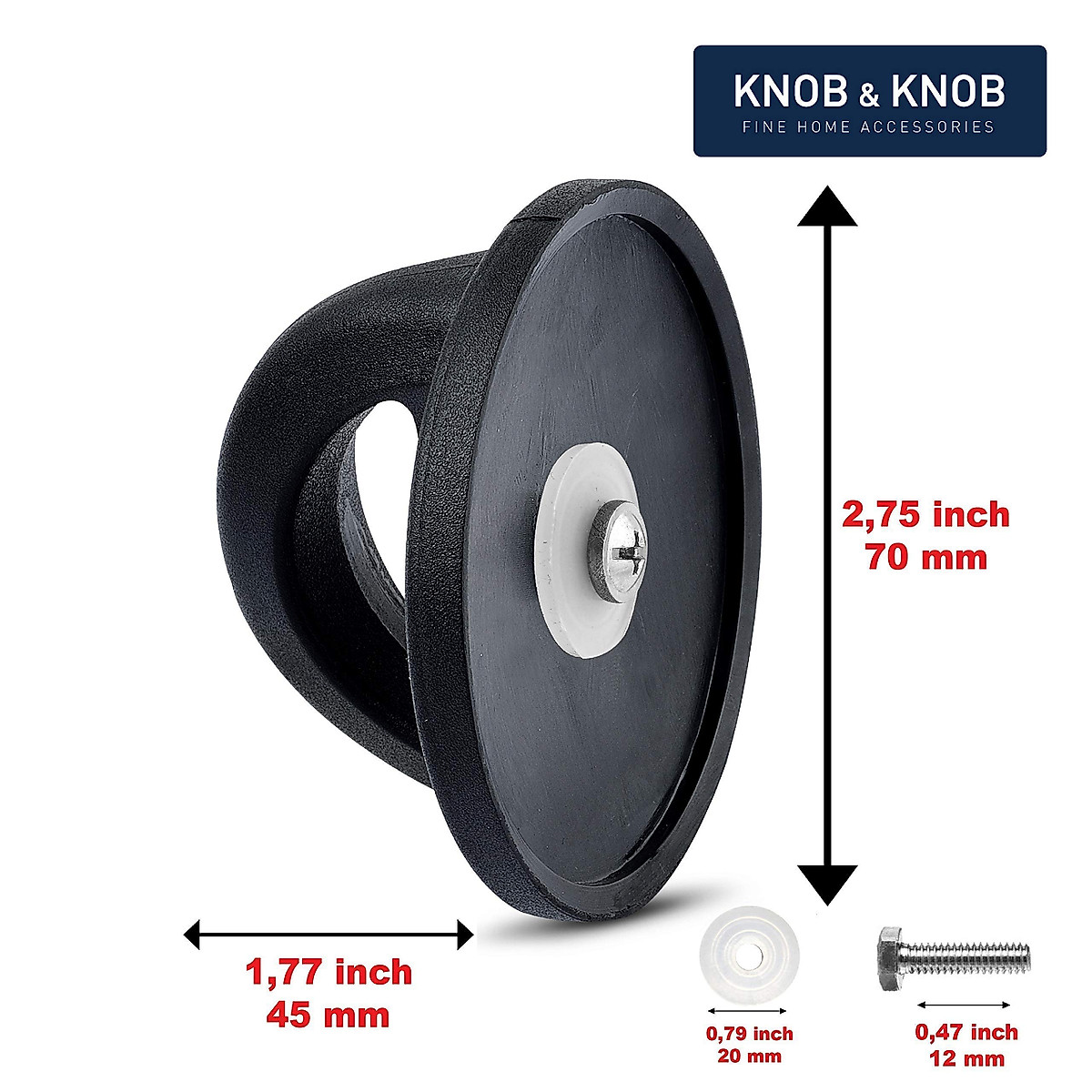 Universal Pot Lid Replacement Knobs Pan Lid Holding Handles. (2 Pack)